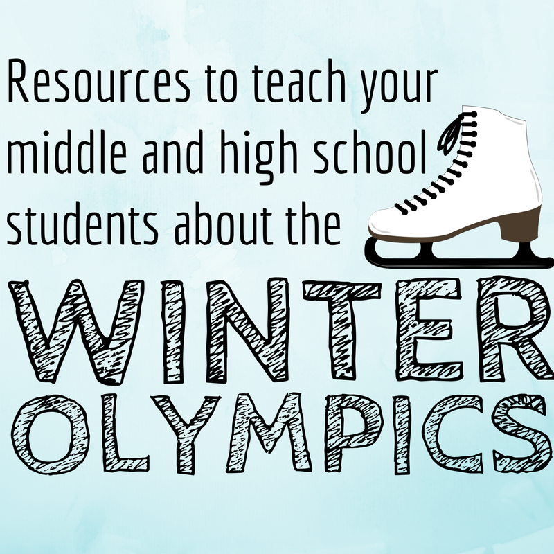 Resources to teach middle and high schoolers about the Winter Olympics ...