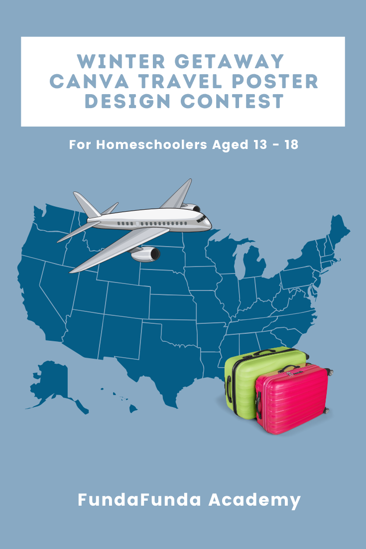 Winter Getaway Canva Travel Poster Design Contest | FundaFunda Academy